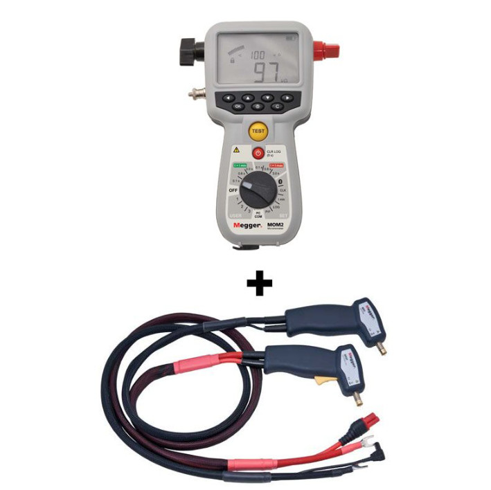 Megger MOM2 Portable 200 A Micro-Ohmmètre Ultra-condensateur Type de ...