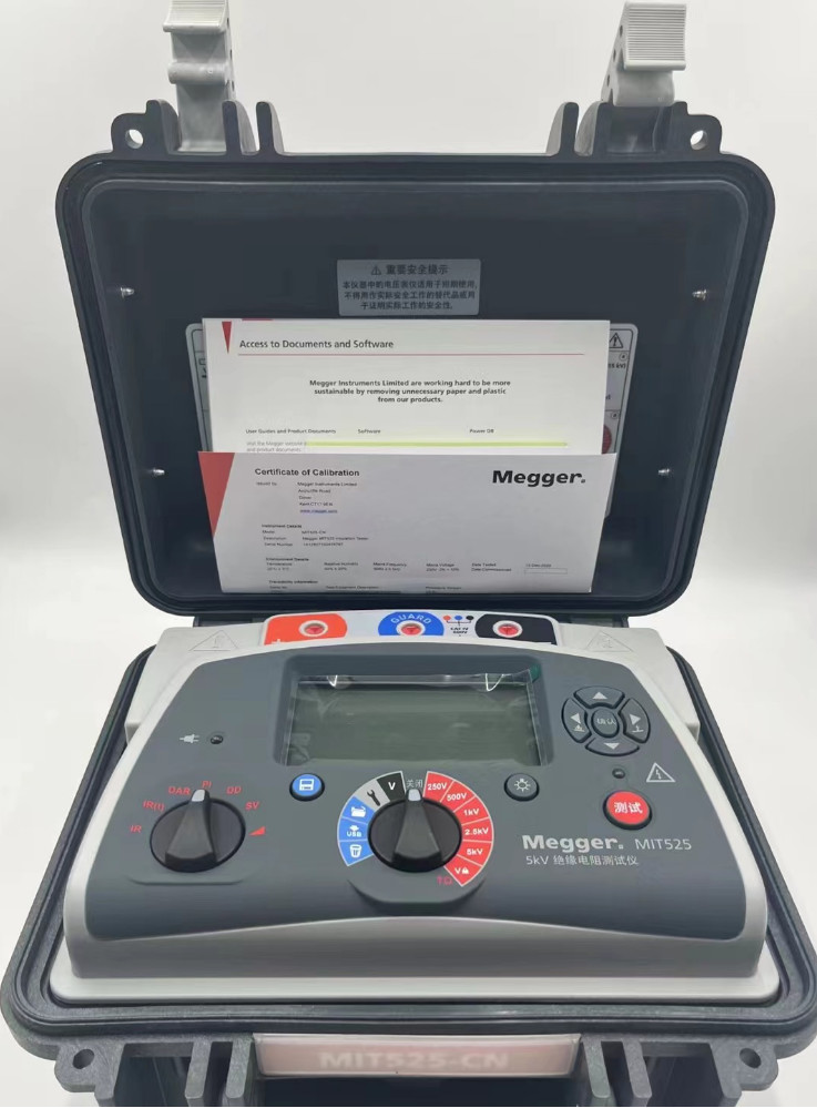 Megger MIT1025 Testeurs de résistance à l'isolation pour les essais ...